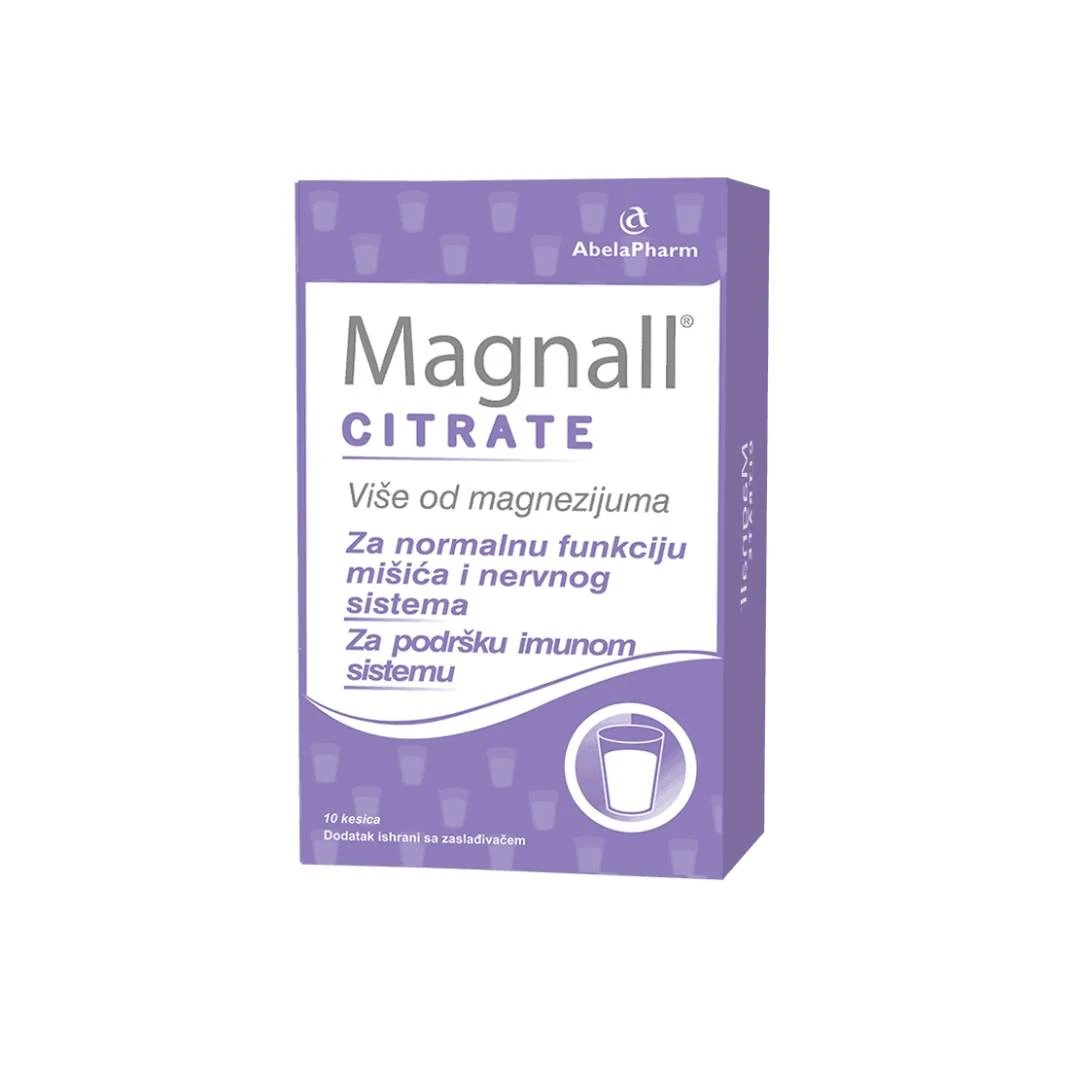 Magnall® CITRATE 10 Kesica Magnezijum Citrat