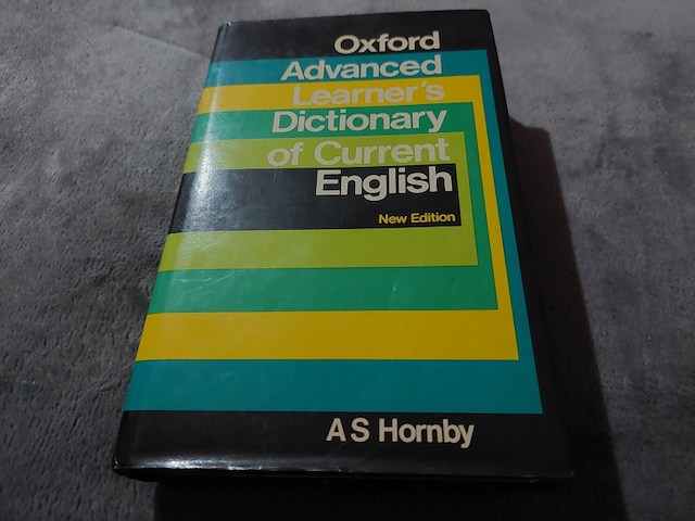 Oxford Advanced Learner`s Dictionary of Current