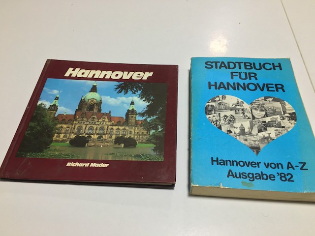 Hannover fotomonografija + vodič kroz Hannover `82.