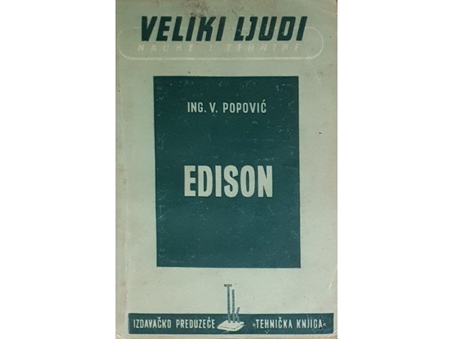 Edison - Ing.V.Popović