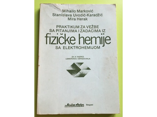 Praktikum iz FIZIČKE HEMIJE