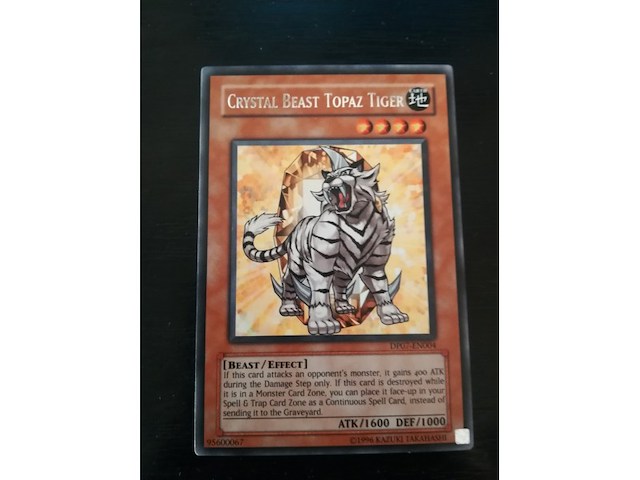 Yu-GI-OH!- Crystal Beast Topaz Tiger (Rare)