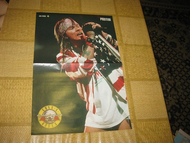 Poster (dvostrani) Guns N` Roses, Igre gladi: Lov na va
