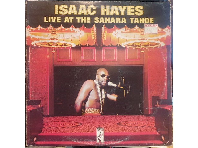 Isaac Hayes ‎– Live At The Sahara Tahoe, 2 x LP, UK