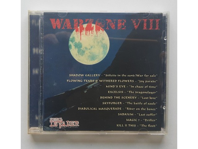 Various – Warzone VIII (CD, Greece)