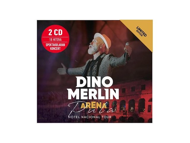 Dino Merlin ‎– Arena Pula - Hotel Nacional Tour 2CD