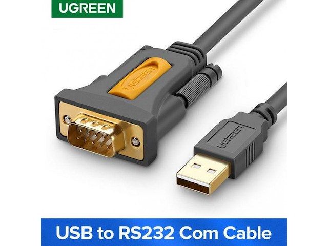 Kabl USB2.0 A muški-DB9 (RS232) muški 1.5m