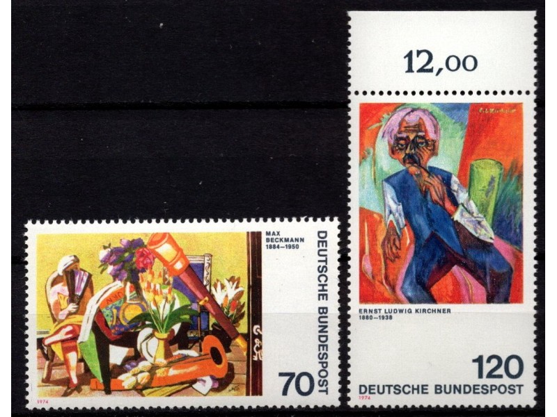 Nemačka BRD 1974. Komplet serija