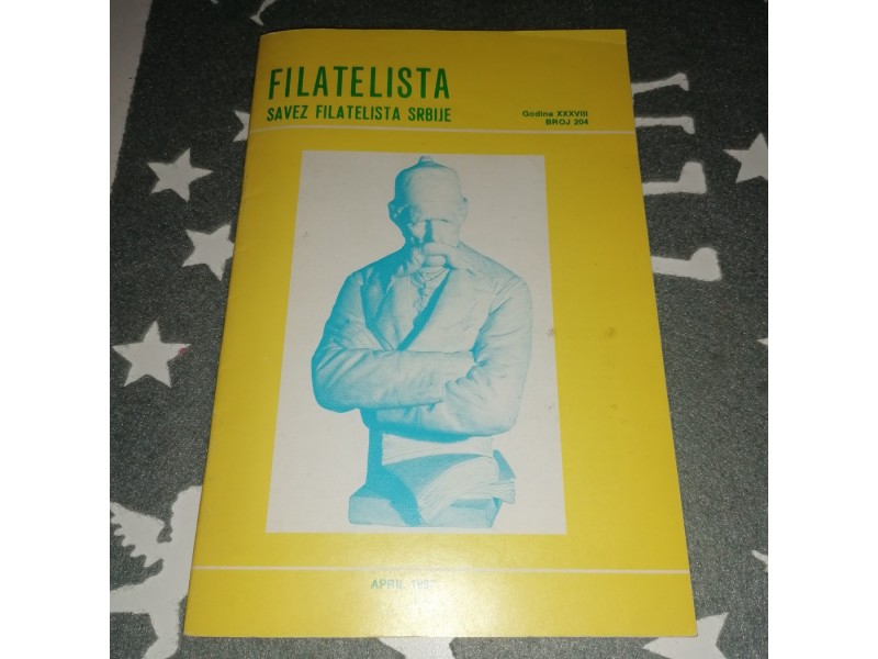 FILATELISTA - Časopis - April 1987. - broj 204