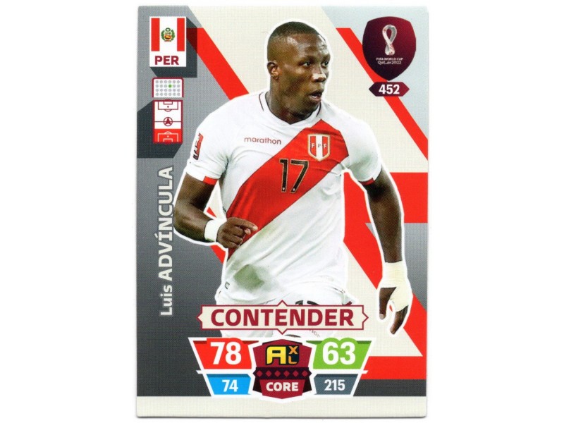 PER.452 - Luis ADVINCULA- Adrenalyn XL - FWC Qatar 2022