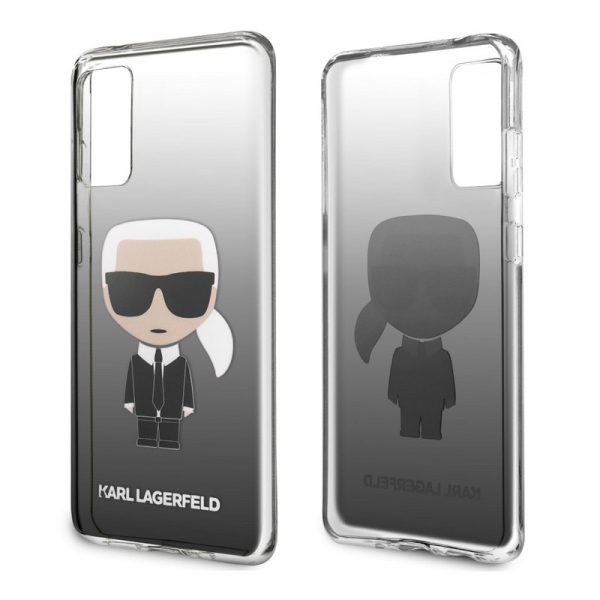 Maska Karl Lagerfeld Glasses za Samsung S20 Plus/G985F crna.