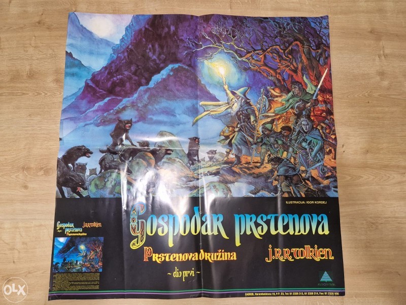 Gospodar prstenova poster DELUXE