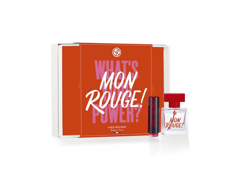 Mon Rouge SET Yves Rocher parfem EDP i karmin ruž