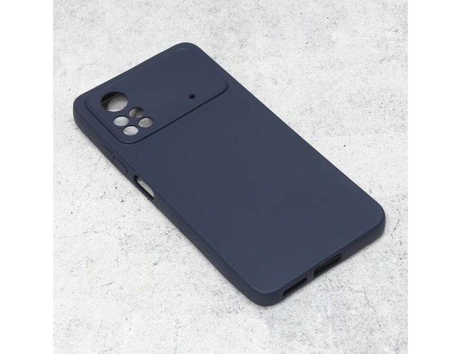 Teracell Giulietta mat tamno plava zaštitna maska za Xiaomi Poco X4 Pro 5G
