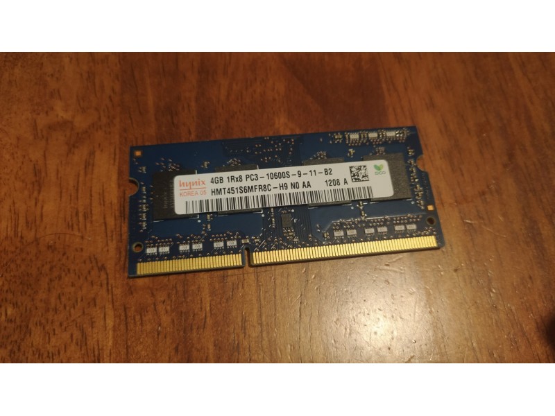 Ram memorija DDR3 Hynix , 4GB , 1333MHz