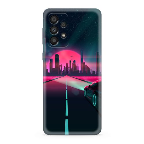 Futrola - maska ultra tanki print providna NEON WAVE za Samsung A336 Galaxy A33 5G NW01 (MS)