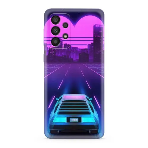 Futrola - maska ultra tanki print providna NEON WAVE za Samsung A336 Galaxy A33 5G NW02 (MS)