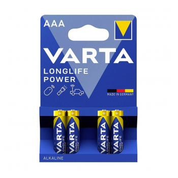 Varta Longlife Power LR03 1.5V alkalna baterija pakovanje 4 kom