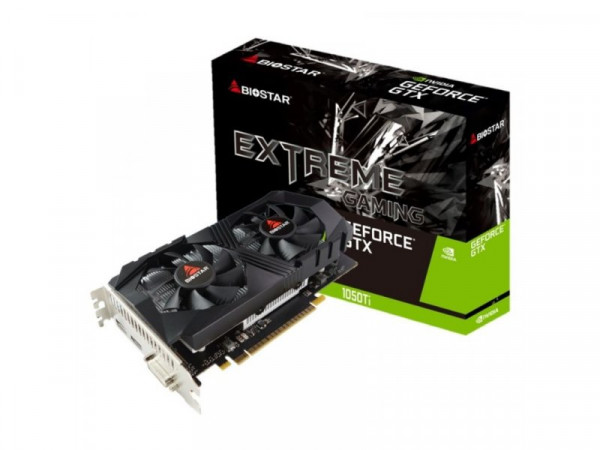 Biostar GT1050Ti 4GB GDDR5 DVI/DP/HDMI grafička kartica