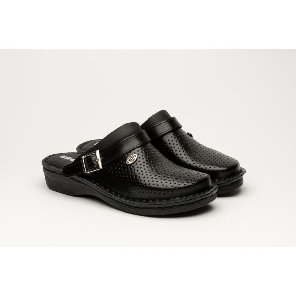 LEON Muška papuča Vigo-crna