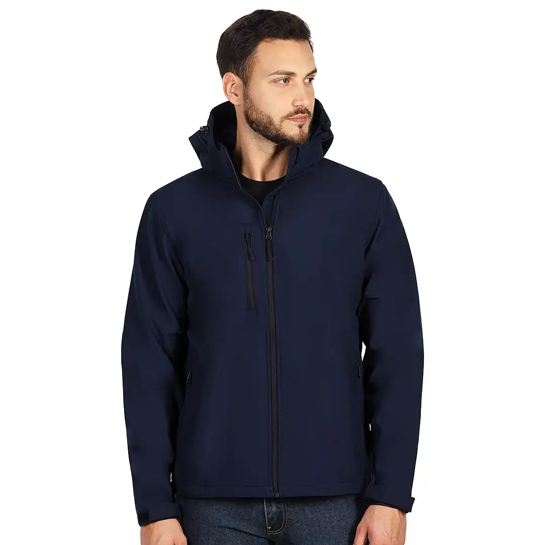 Softshell jakna sa skidajućom kapuljačom PROTECT MEN