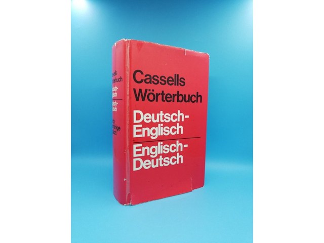 Englesko Nemački rečnik Cassells Worterbuch Deutsch-Eng