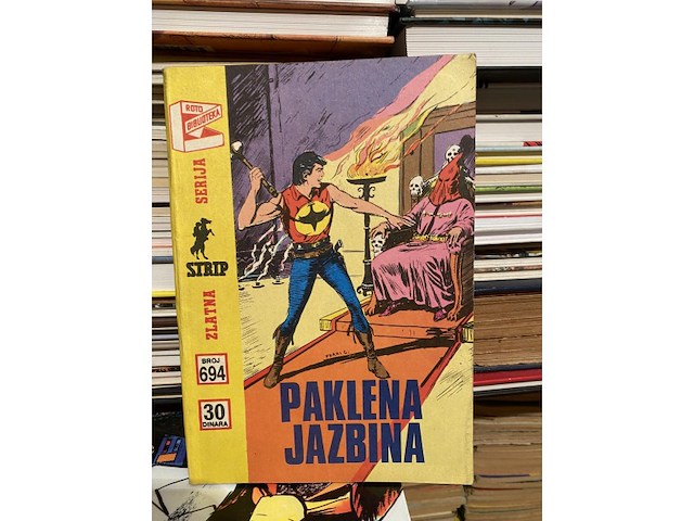 zlatna serija 694 - Paklena jazbina - zagor