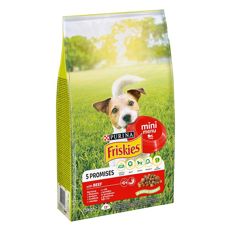 FRISKIES GRANULE PSE MINI GOV 1,5KG