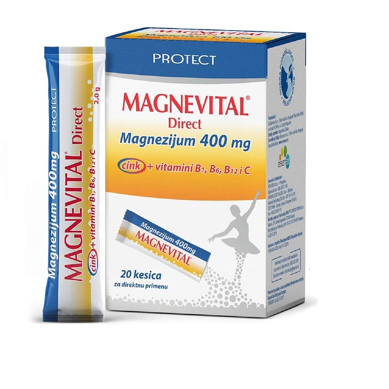 Protect granule magnevital direct orodisperzibilne 400mg 20/1 protect