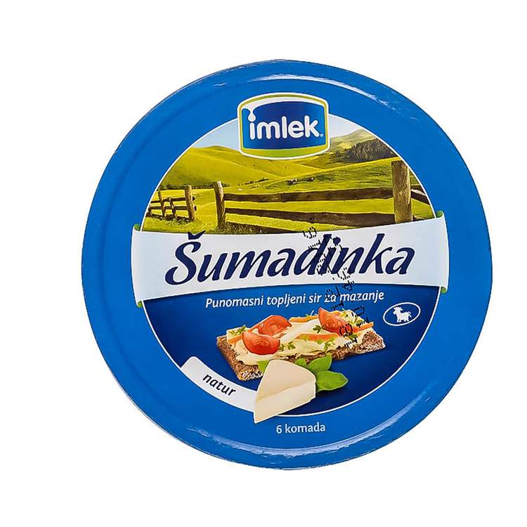 Imlek Šumadinka punomasni topljeni sir za mazanje 140g