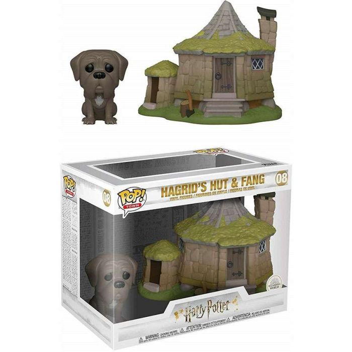 Figura Funko POP! Harry Potter Town - Hagrids Hut With Fang