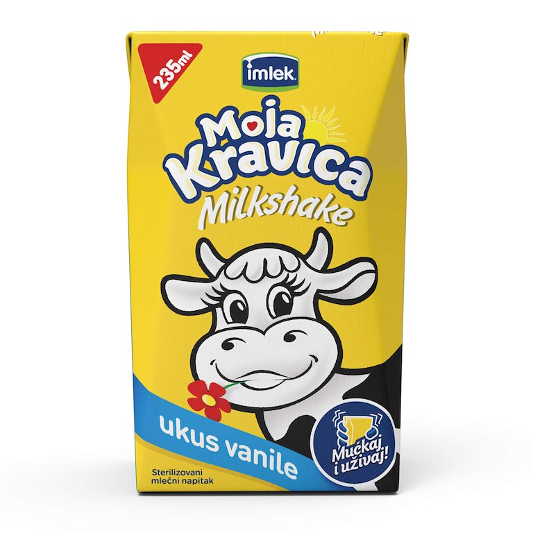 Moja kravica milk šejk vanila 235ml tb moja kravica