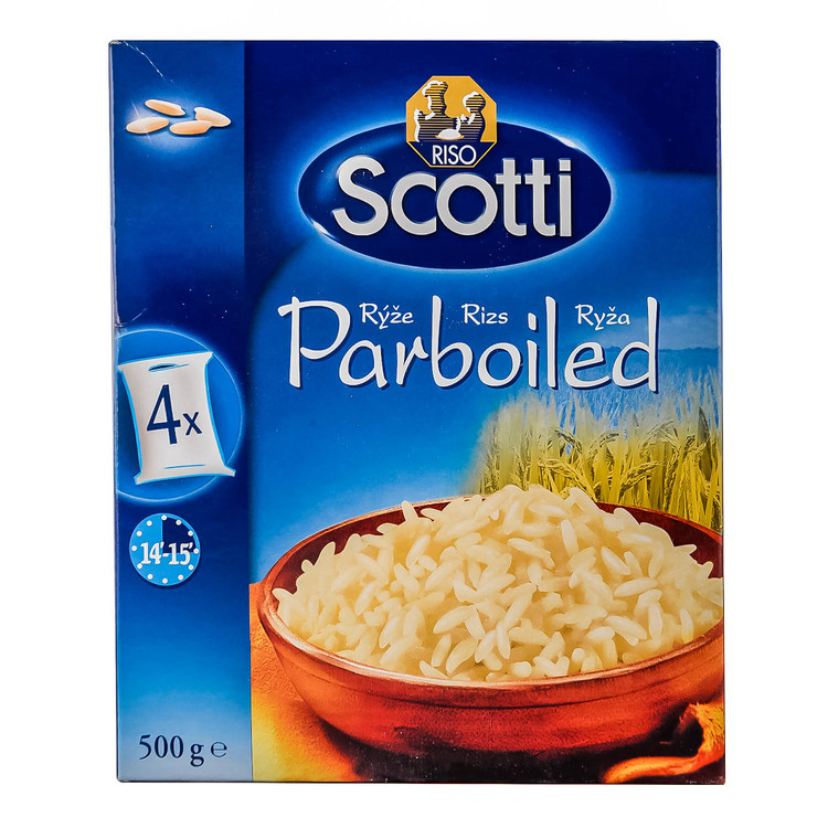 Riso Scotti Parboiled pirinač dugog zrna (4x125g) 500g