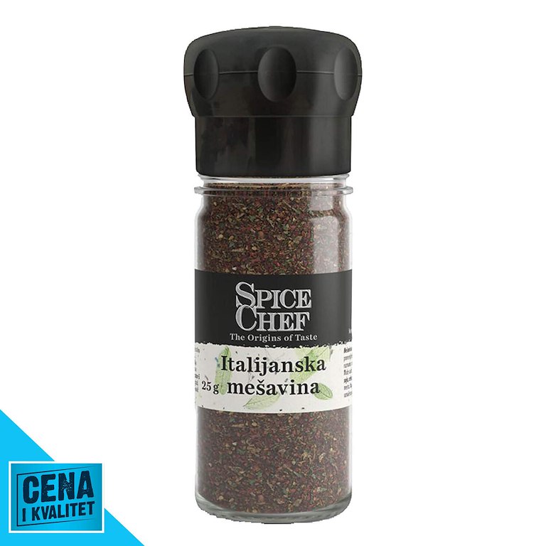 Spice chef italijanska meš mlin 25g spice chef