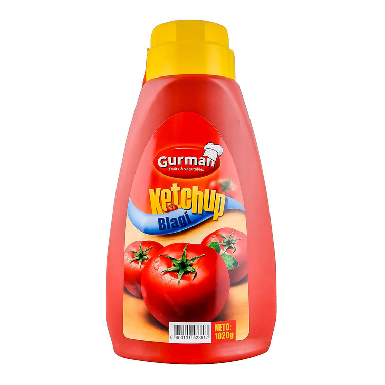 Gurman Ketchup blagi- kečap blagi 1020 g