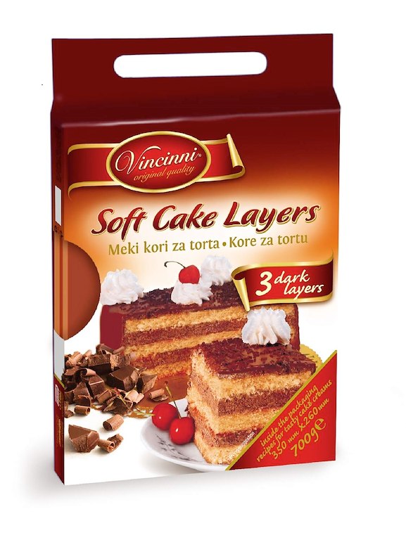 Vancinni Soft Cake Layers-Vancinni kore za tortu 700 g