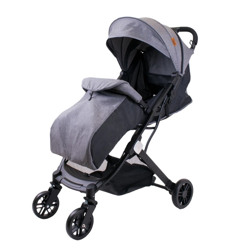 Jungle Quad kolica za bebe sa navlakom Grey, 0m+