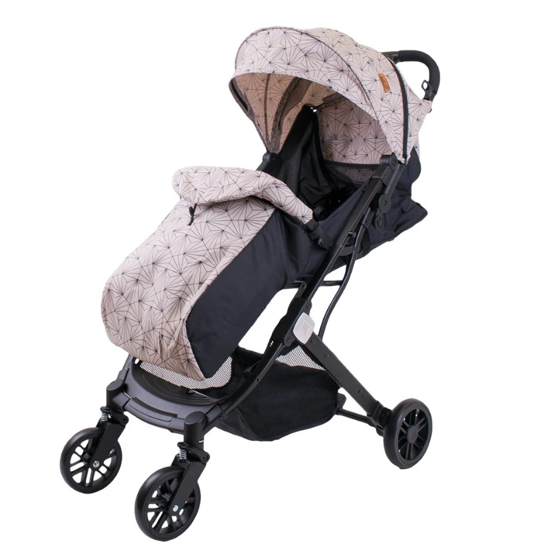 Jungle Quad kolica za bebe sa navlakom Beige, 0m+