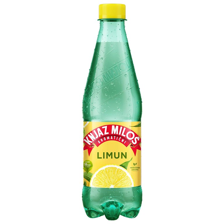 Knjaz Miloš voda aroma limun 0.5l pet knjaz miloš