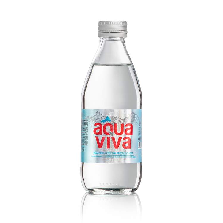 AQUA Viva -negazirana prirodna mineralana voda 0,25 l