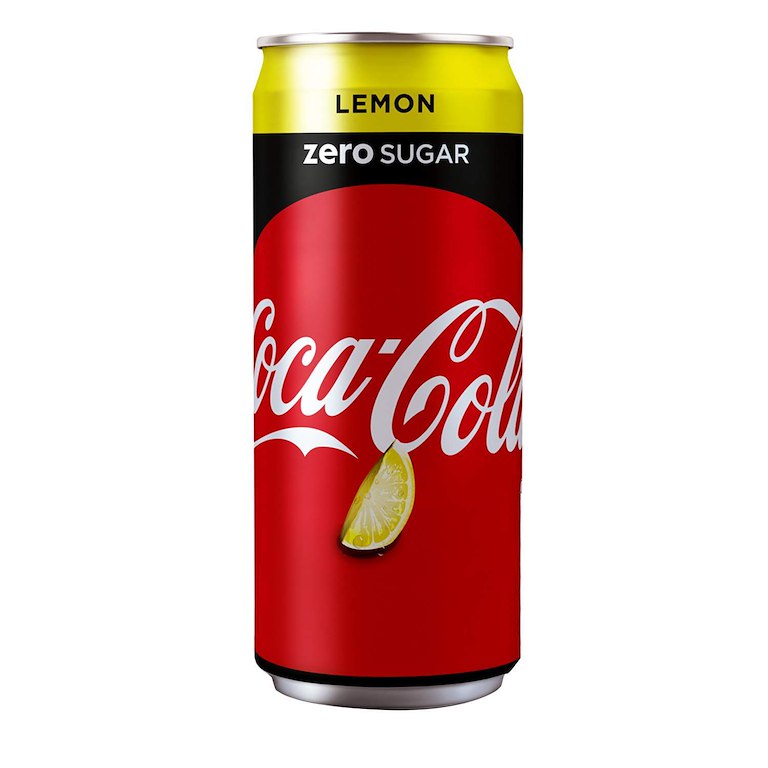 Coca Cola sok zero lemon 0.33l can coca cola