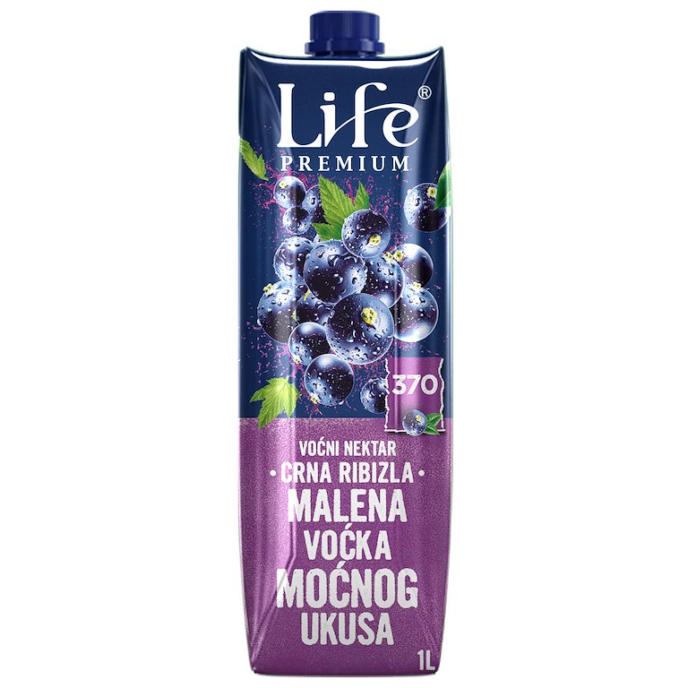 Life premium crna ribizla 1l