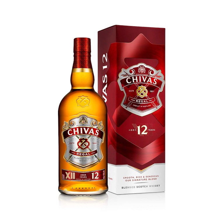 Whiskey Chivas regal 12 yo 1l