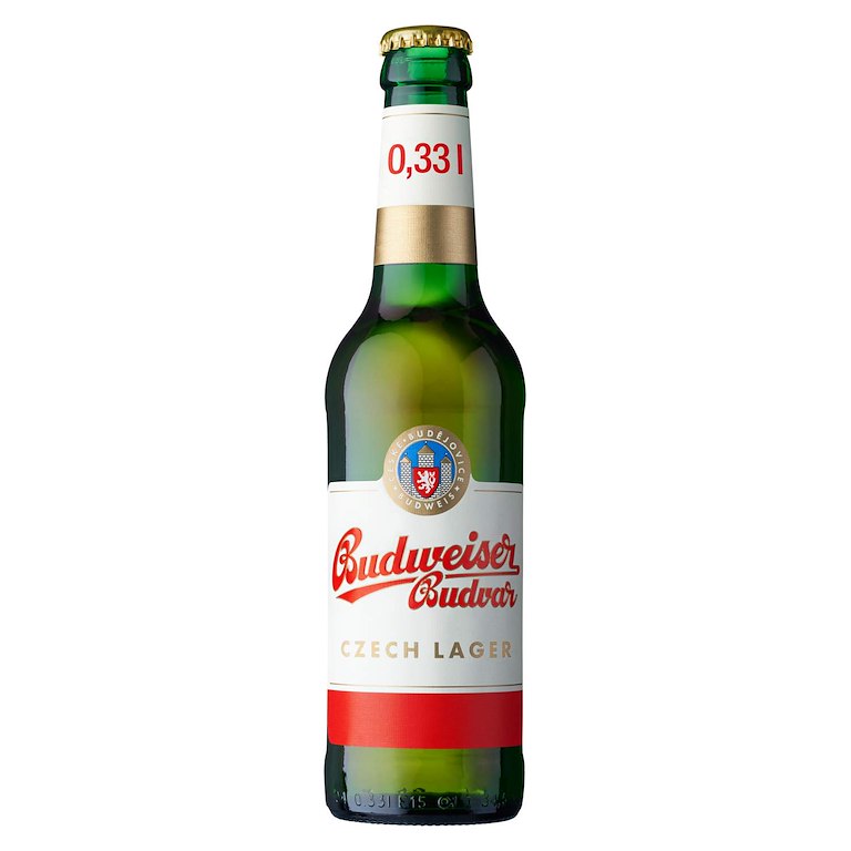 Budweiser pivo Carlsberg 0.33l