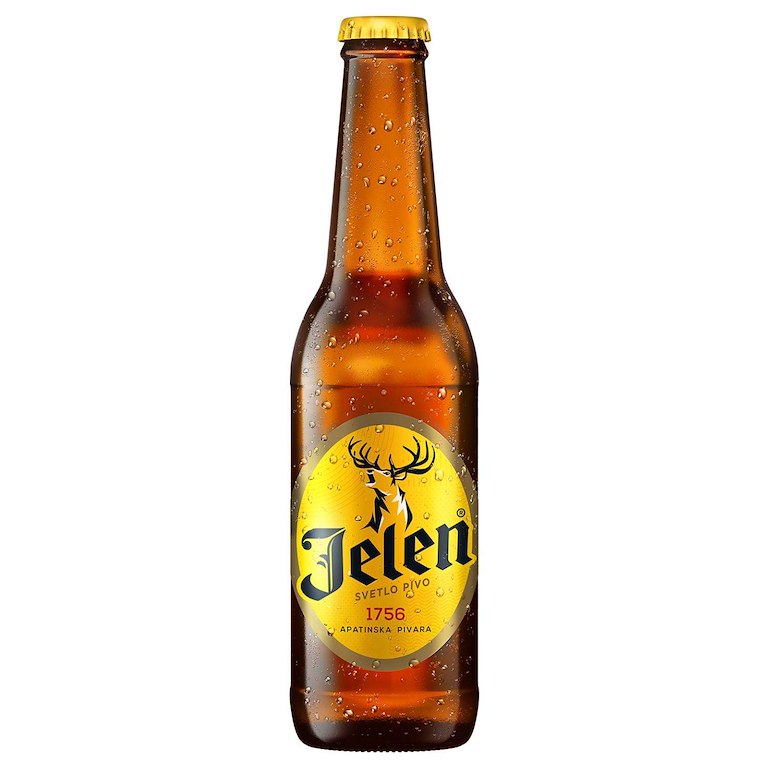 Jelen svetlo pivo 0,33l