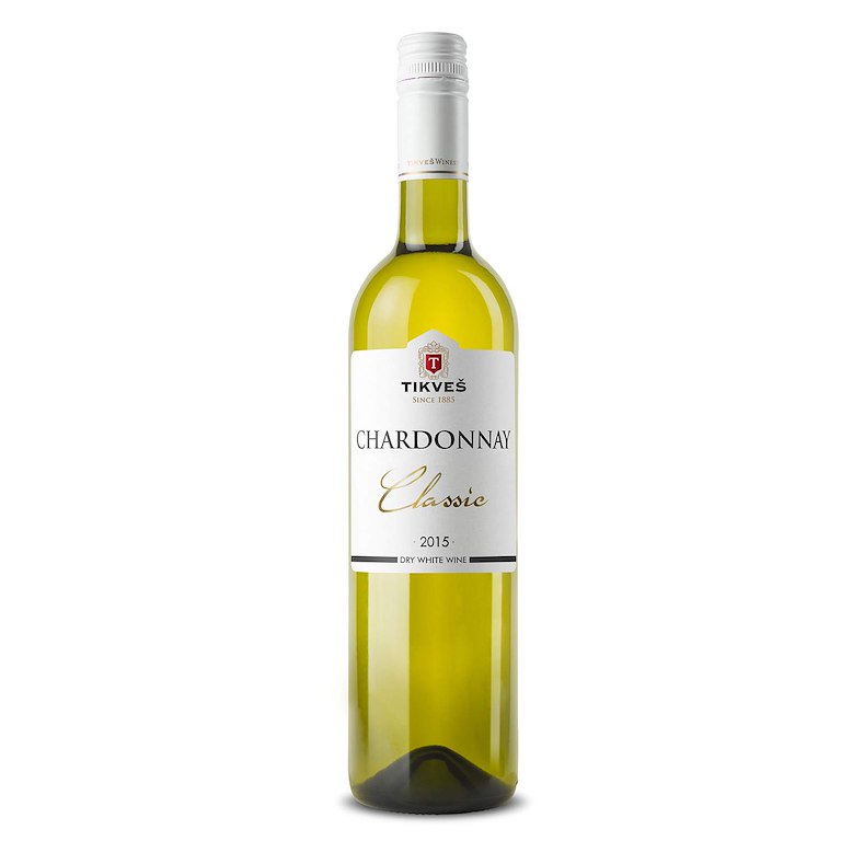 Tikveš Chardonnay Classic belo vino 0,75l