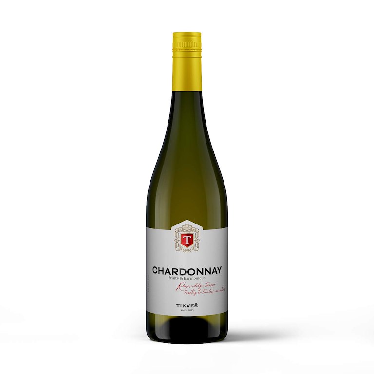 Tikveš Chardonnay Classic belo vino 0,75l