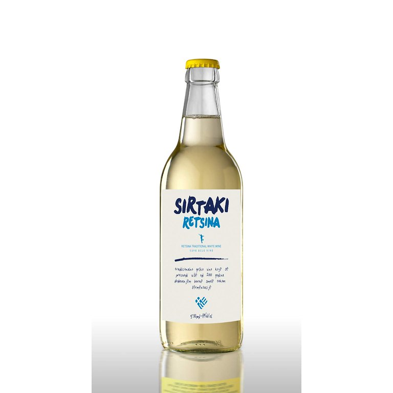 Vino belo sirtaki retsina 0.5l