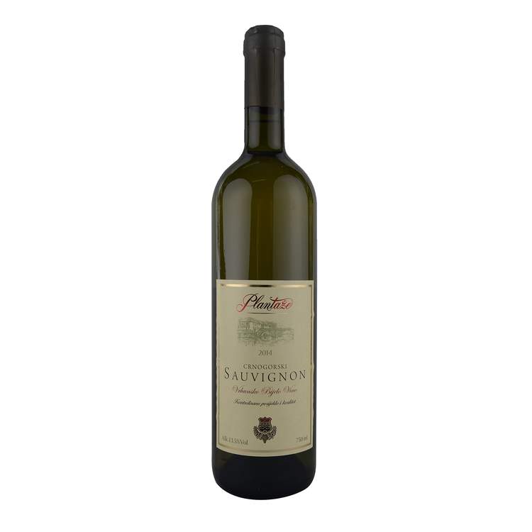 Plantaže crnogorski Sauvignon belo vino 0,75l