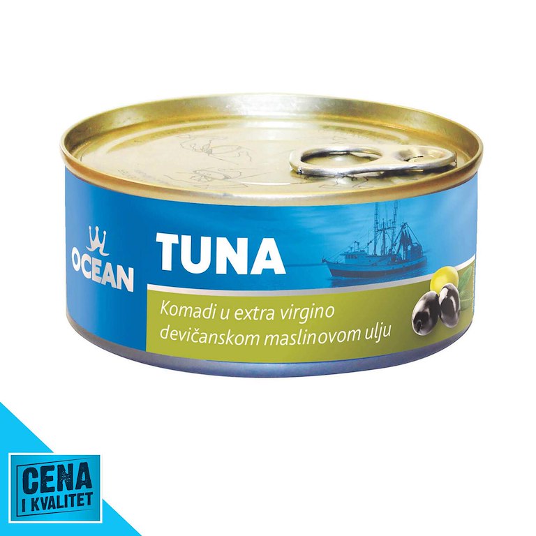 Ocean tuna komadi u masl ulju 160g ocean